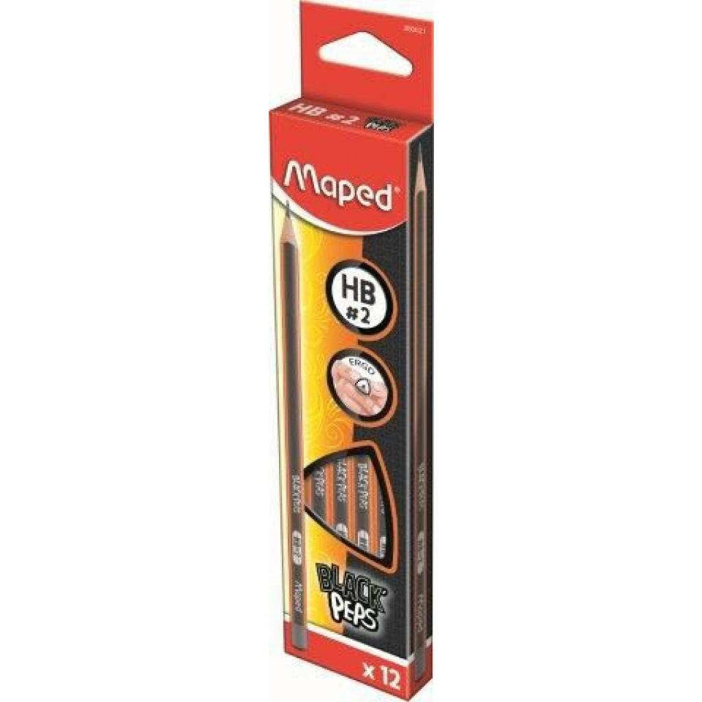 MAPED Graphite Triangular HB Pencil 12’s - Maped Helix SA