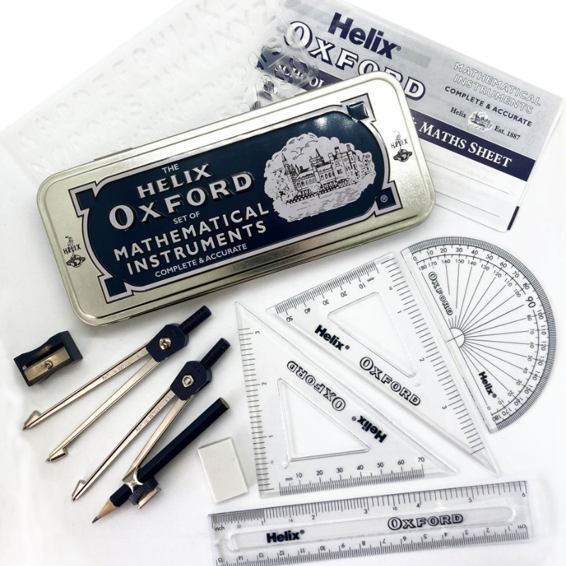 HELIX OXFORD Math Set 11 Piece – Original - Maped Helix SA