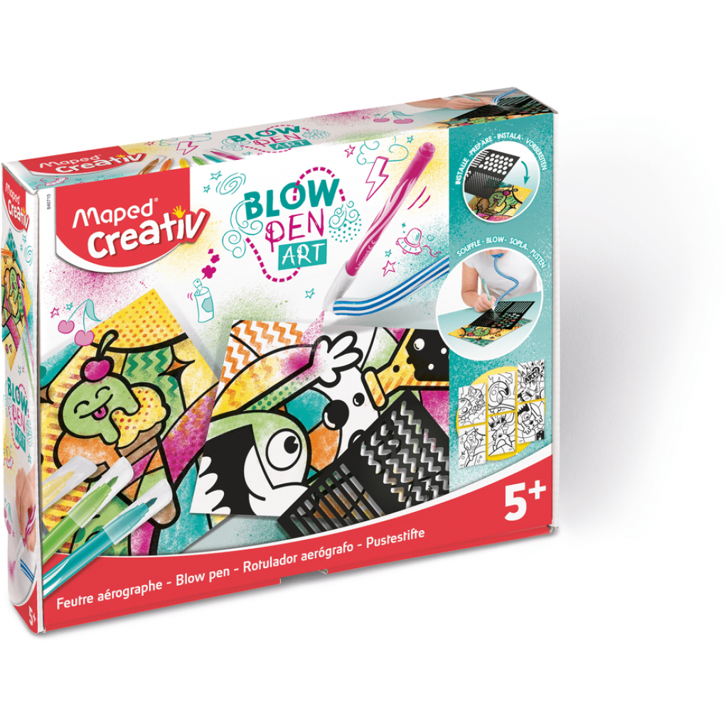 Maped Creativ Blowpen Airbrush – Pop Art - Maped Helix SA