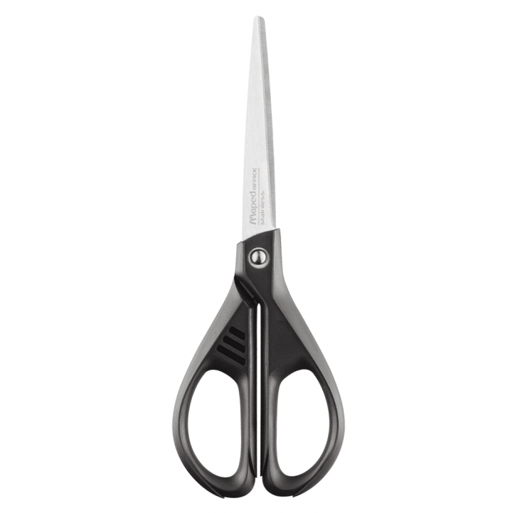 MAPED Scissors 21cm Essential Green Black Handle - Maped Helix SA