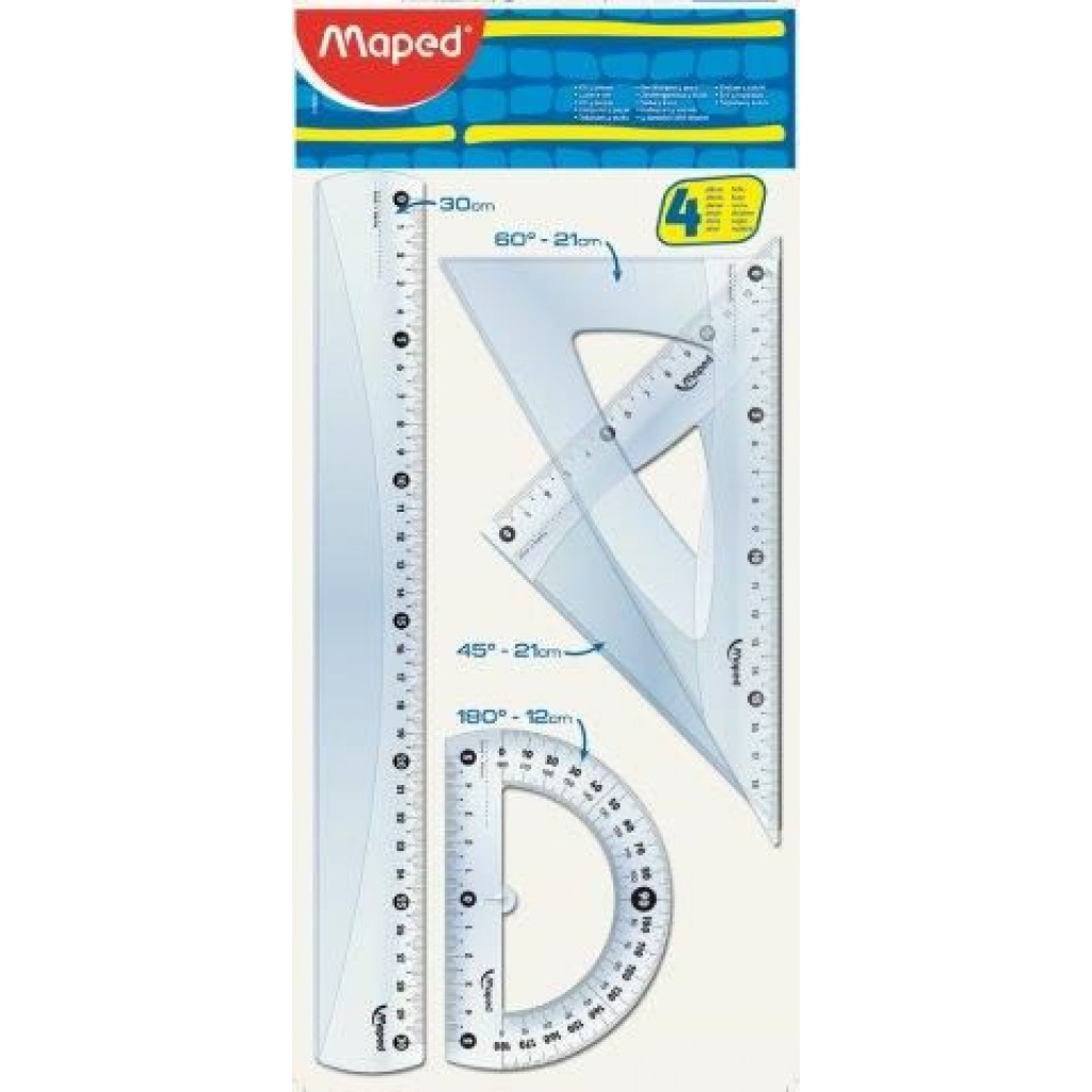 MAPED Drawing Set Essential 4Piece - Maped Helix SA