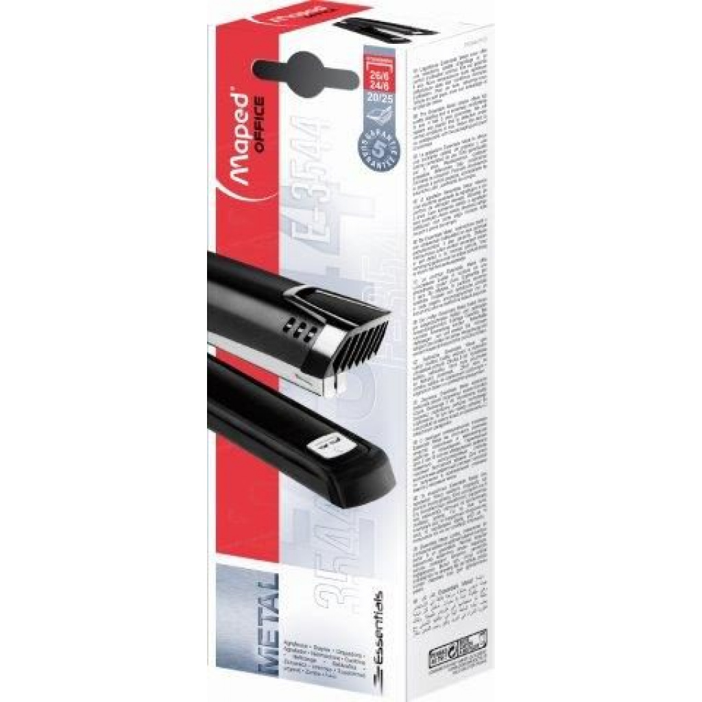 MAPED Stapler Essentials Metal Full Strip 25Pg - Maped Helix SA