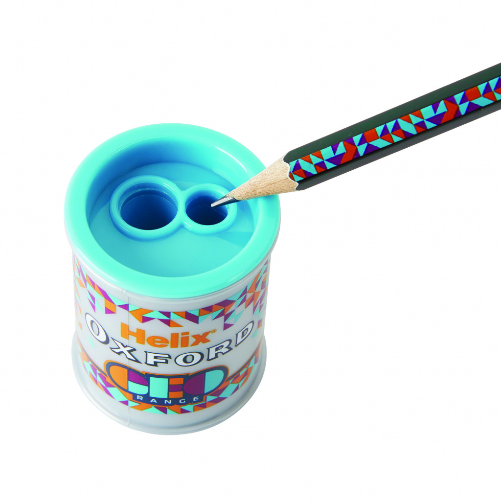 HELIX OXFORD GEO Barrel Sharpener 2Hole – Orange - Maped Helix SA