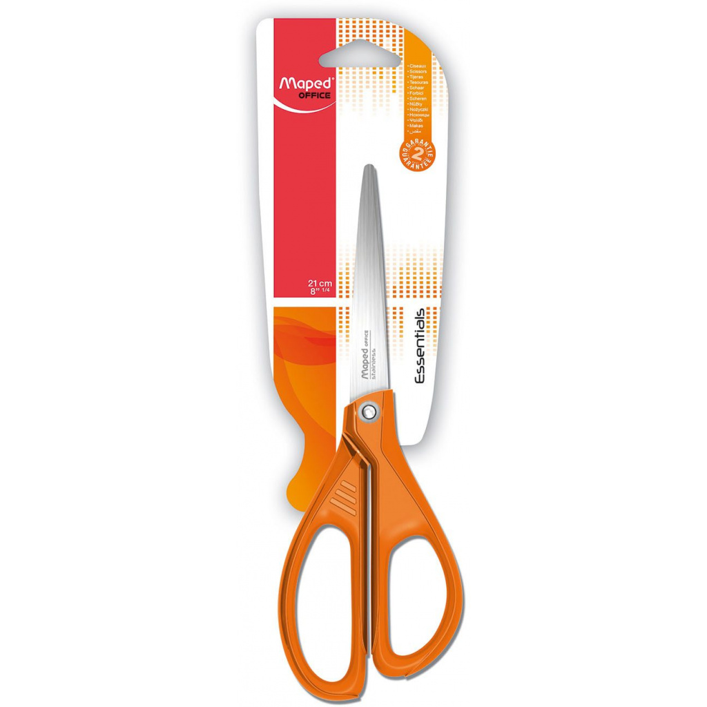 MAPED Scissors 21cm Essential Orange - Maped Helix SA