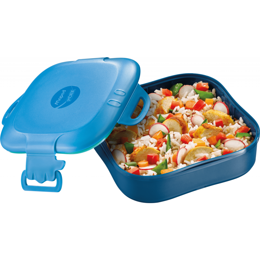 MAPED Concept Kids Lunch Box 3-IN-1 Blue - Maped Helix SA