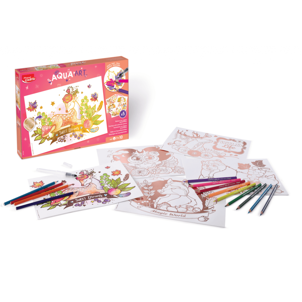 Maped Creativ Aqua’Art – Animal Themed Watercolour Activity - Maped ...