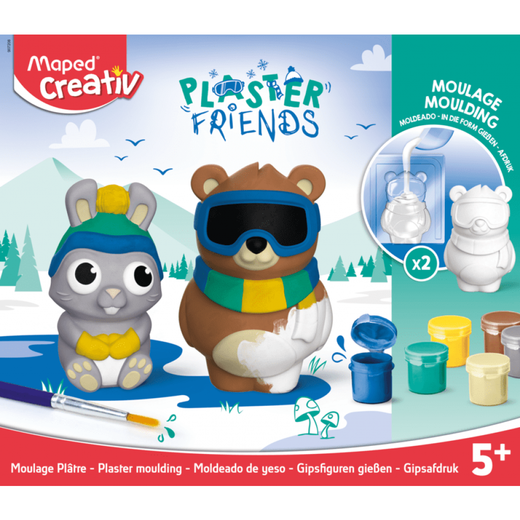 MAPED CREATIV Plaster Friends – Bear & Rabbit - Maped Helix SA