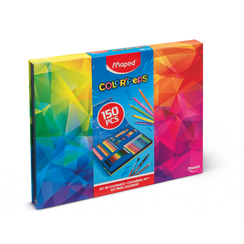 Maped Creativ Colouring Kit 150Pc - Maped Helix SA